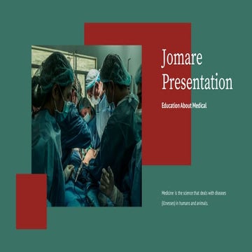 Jomare Presentation : Light Color Version | PDF