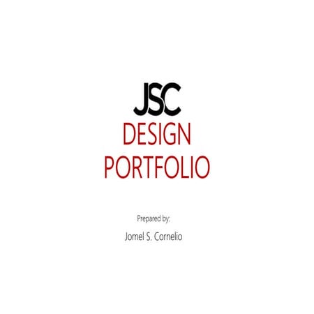 JSC Creative Design Portfolio | PPTX