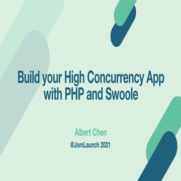 How To Build A High Performance Application With Php And Swoole Ppt