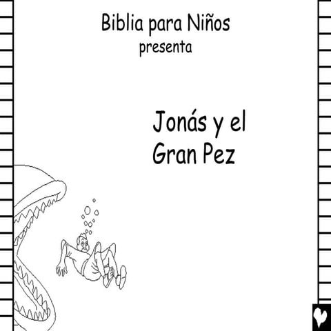 Jonah and the big fish spanish cb | PDF