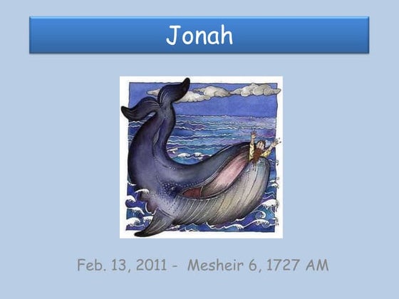Jonah | PPT | Christianity | Religion & Spirituality