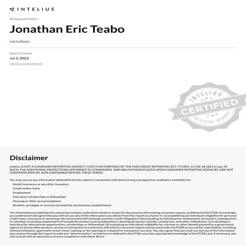 Eric Teabo (Miranda Teabo) | PDF