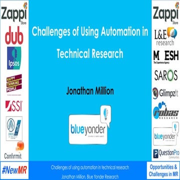 The Challenges of Automation | PPT