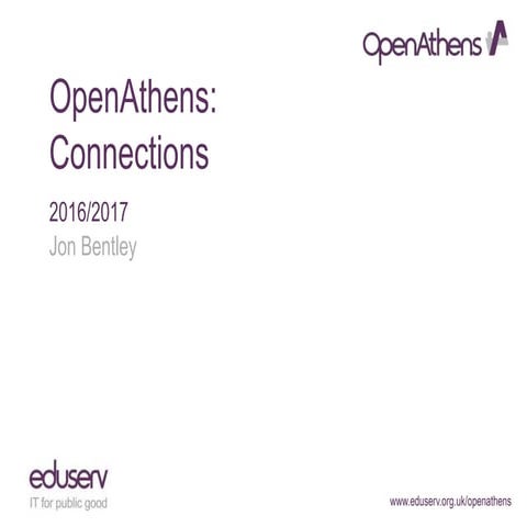 OpenAthens product update | PPT