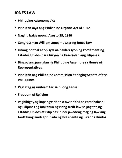 Batas Cooper (Philippine Organic Act of 1902.pptx