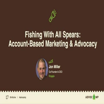 Advocamp: Jon Miller | PPT