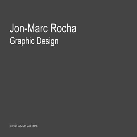 Jon Rocha Presentation | PDF