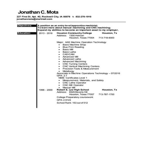 Daquell Washington Resume | PDF