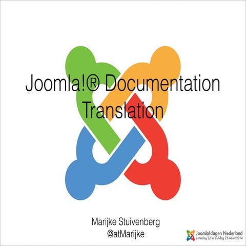 Joomla Documentation Translation | PPT