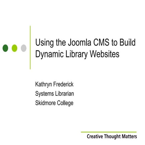 Joomla june2009 | PPT