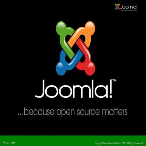 Joomla Overview | PPS