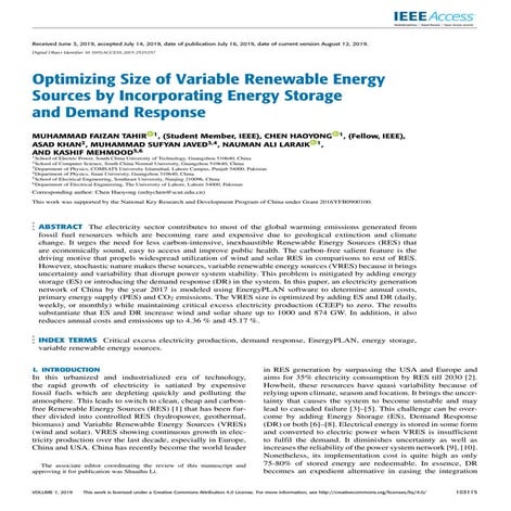 A Review of Hybrid Renewable Energy Systems for Electric Power ...
