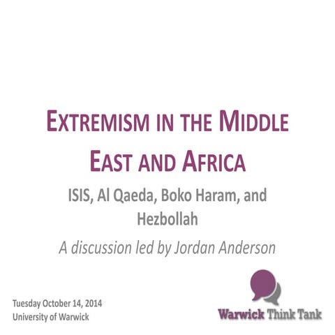 History of Terrorism | PPSX