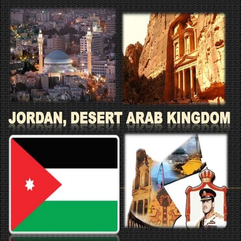 Jordan, desert arab kingdom | PPTX