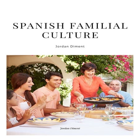 Spanish Familial Culture | PDF