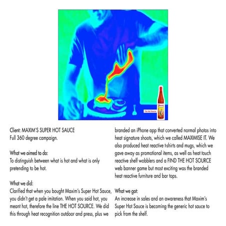 Maxims Super Hot Sauce. | PDF