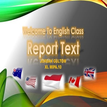 Report Text | PPTX | Large Animals | Pets