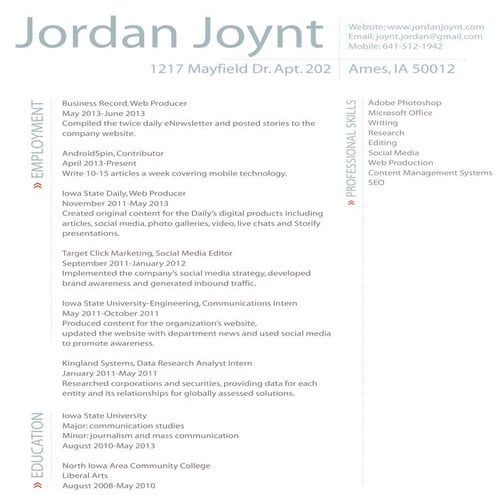 Jordan resume | PDF