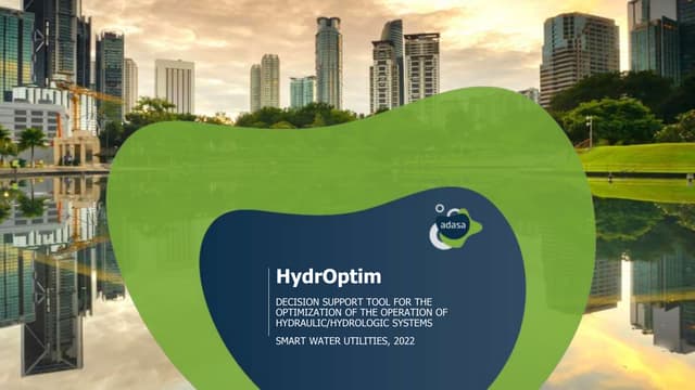 Tools For Optimization Of Water Distribution Networks Pptx