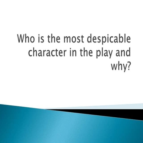 The Crucible questions | PPTX