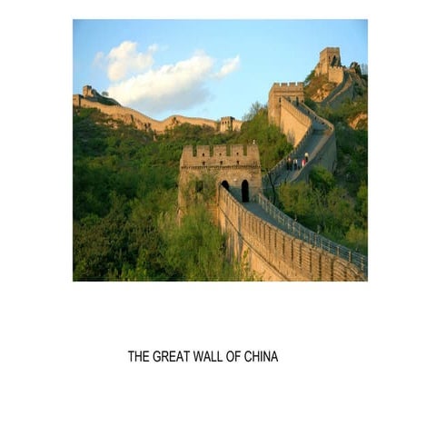 The great wall of China | PPT