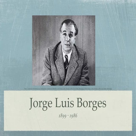 Jorge Luis Borges | KEY | Books and Literature
