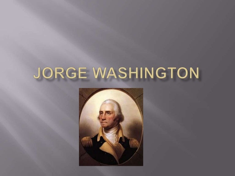 Jorge washington