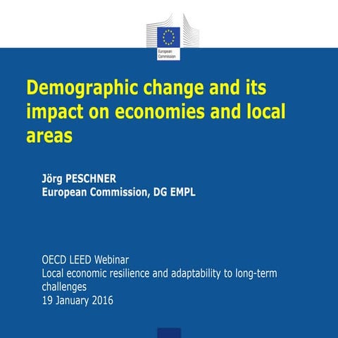 Demographic change and its impact on economies and local areas | PPTX