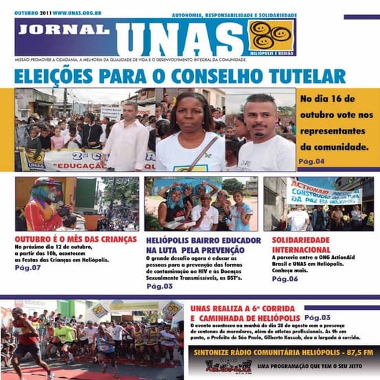 Jornal Da Unas - Outubro 2011 | PDF