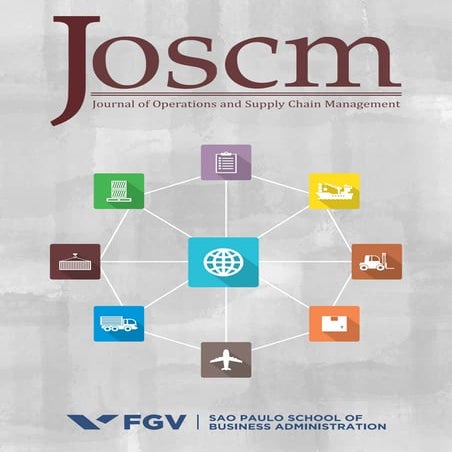 FGV EAESP | JOSCM - Vol. 11, n. 1 - jan/jun 2018 | PDF
