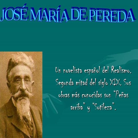 Jose de pereda | PPT