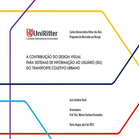 A CONTRIBUIÇÃO DO DESIGN VISUAL PARA SISTEMAS DE INFORMAÇÃO AO USUÁRIO ...