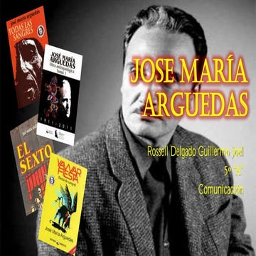 biografia de jose maria arguedas mapa | PDF