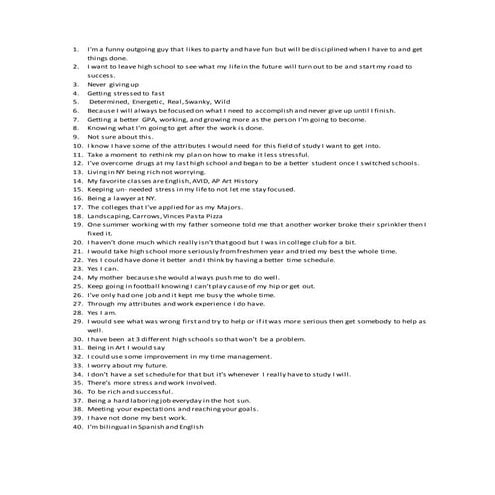 Joseph avid questions | PDF