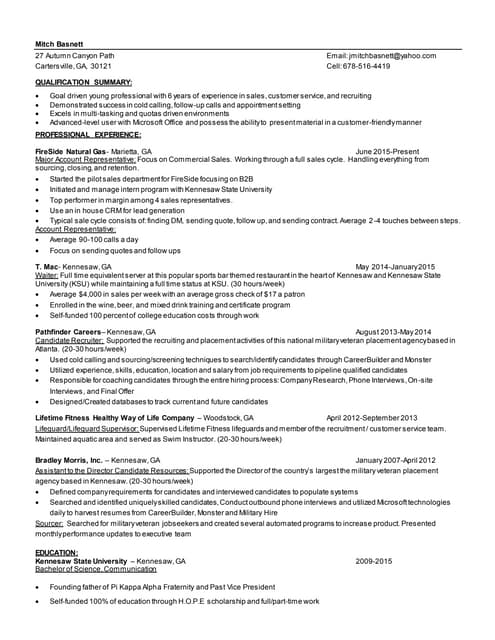 Kevins Resume Professional 5.2015