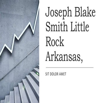 Joseph blake smith little rock arkansas, | PPT