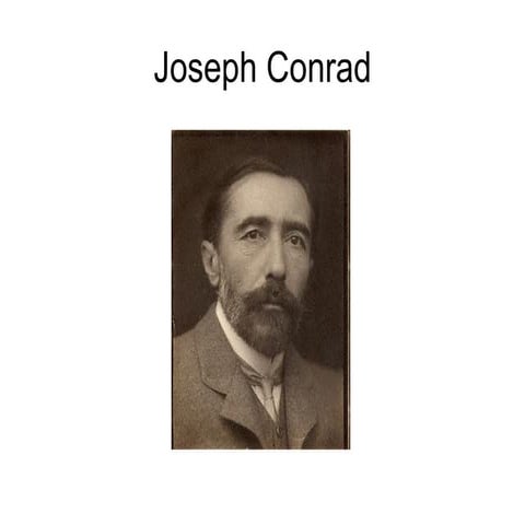 Joseph Conrad g4 STO | PPT
