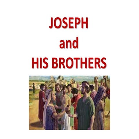 Story of Joseph | PPT