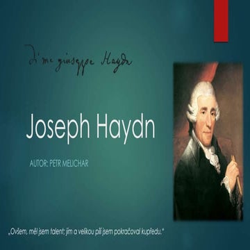 Joseph Haydn | PPTX