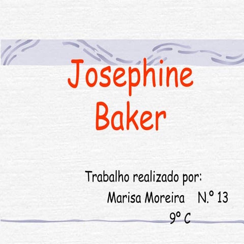 Josephine Baker | PPT