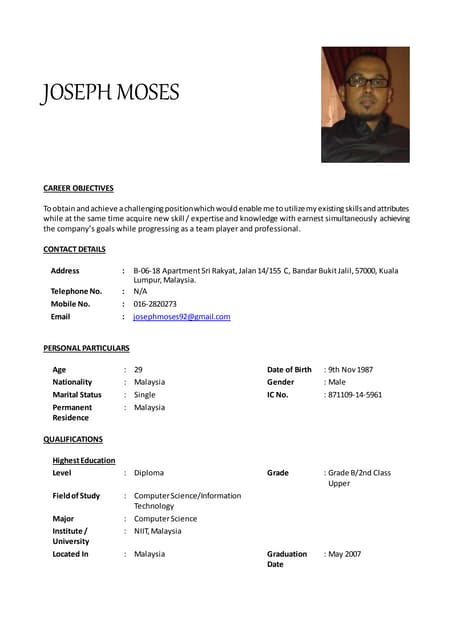 Updated resume | PDF