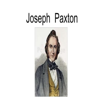 Joseph Paxton | PPTX