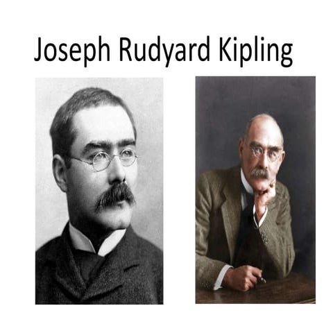 Joseph Rudyard Kipling | PPTX
