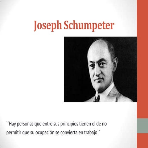Joseph schumpeter | PPTX