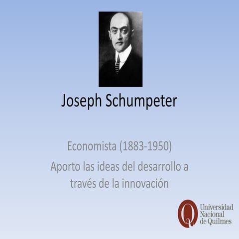Joseph schumpeter | PPTX
