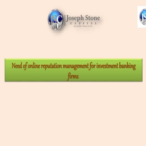 Joseph Stone Capital | PPT