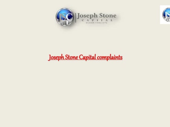 Joseph Stone Capital loss.pptx
