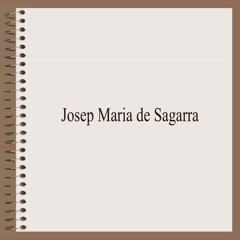 Josep Maria De Sagarra | PPT