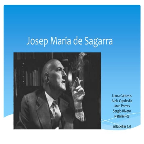 Josep maria de sagarra | PPTX