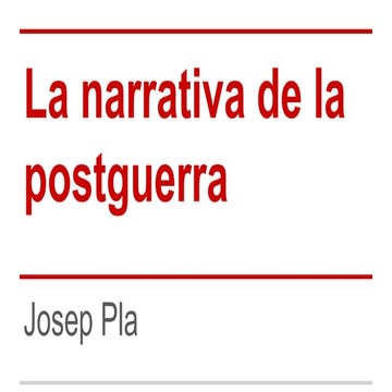Josep pla | PPTX
